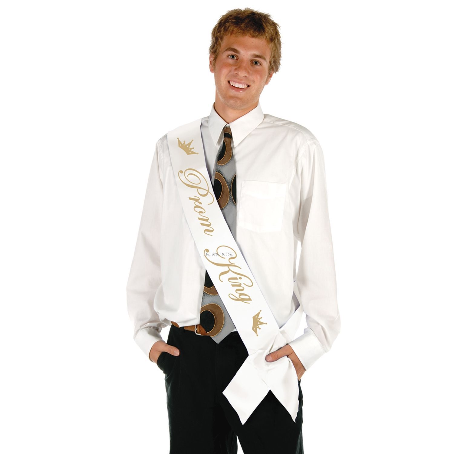 Prom King Satin Sash China Wholesale Prom King Satin Sash